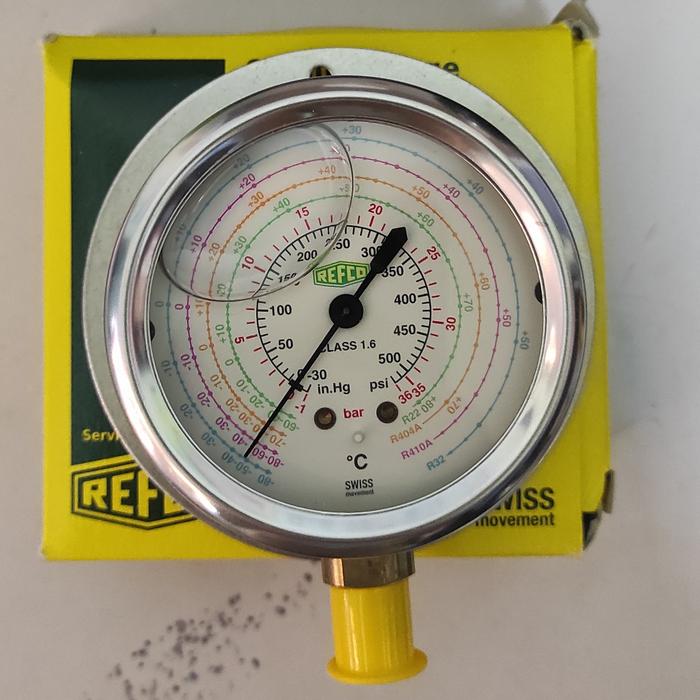 Jual PRESSURE GAUGE REFCO WITH OLI MR206 (R410,R22,R32,R404) LOW PRESSURE - Jakarta Barat ...