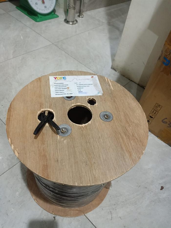 Jual Cable Fiber Optik drop core ftth 4 core SM 1000 meter - Kota Medan ...