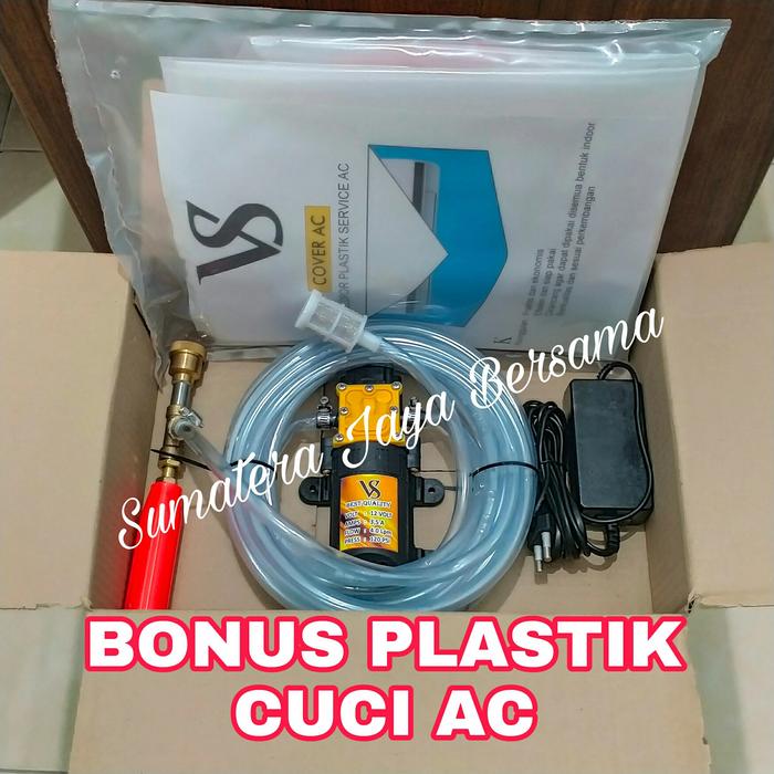 Jual Pompa cuci motor steam paket plastik cuci ac Mesin pompa dc cuci ...