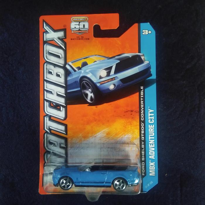 Jual Diecast Matchbox Mbx Adventure City Ford Shelby GT500 Convertible ...