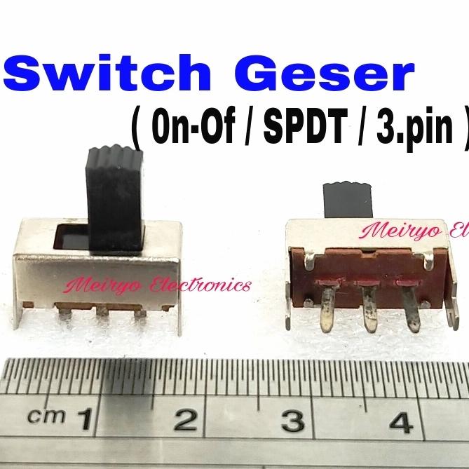 Jual Switch Geser 3 Pin ( Slide Switch 3.Pin/2 Position SPDT Switch ON ...
