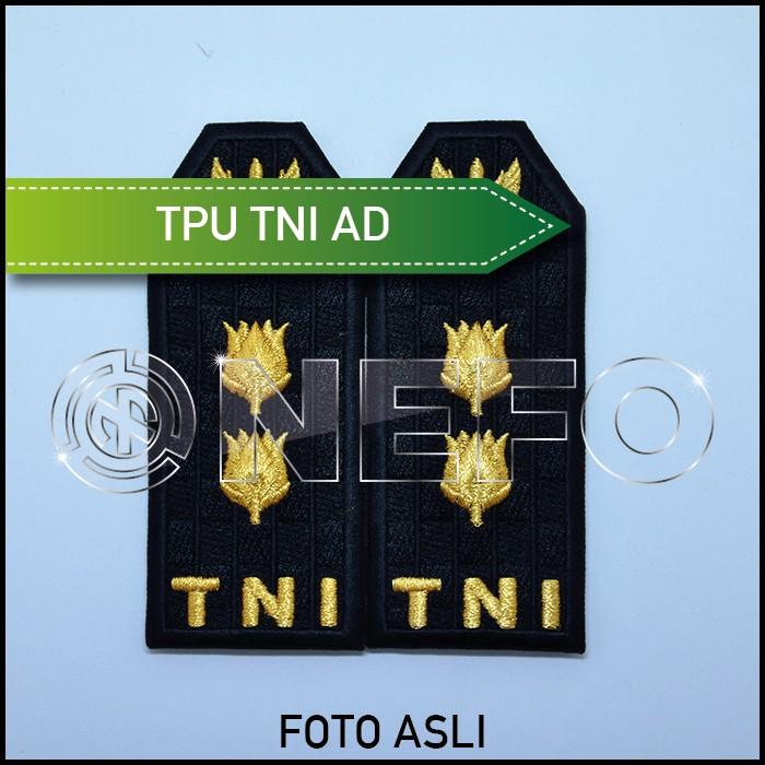 Jual Tanda Pangkat UPACARA LETKOL STAF AD - LIS HITAM - KAVALERI - Kota ...
