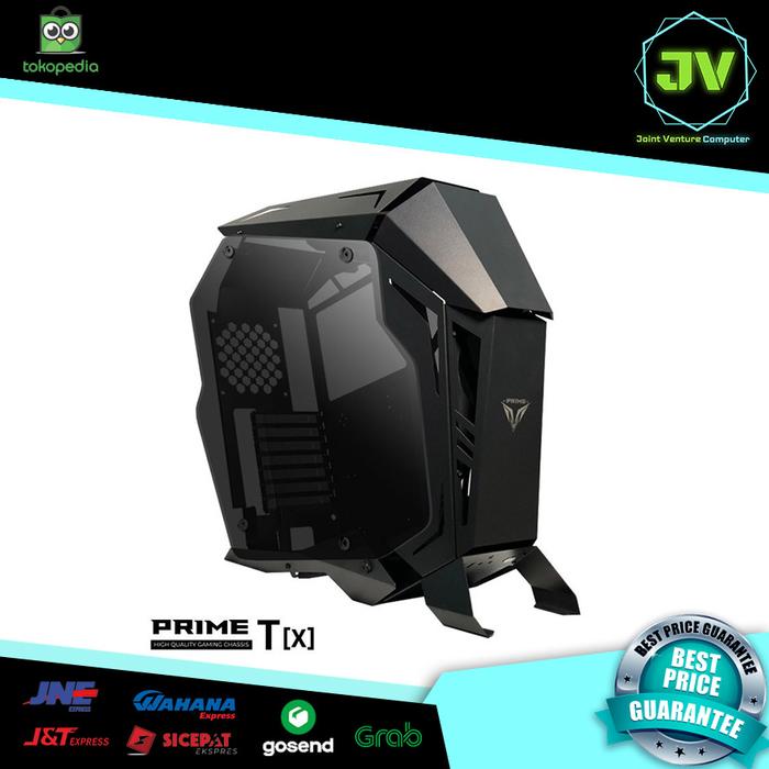 Jual CASING PC PRIME T [X] - ALUMUNIUM GAMING CASE - DUAL SIDE TEMPERED ...