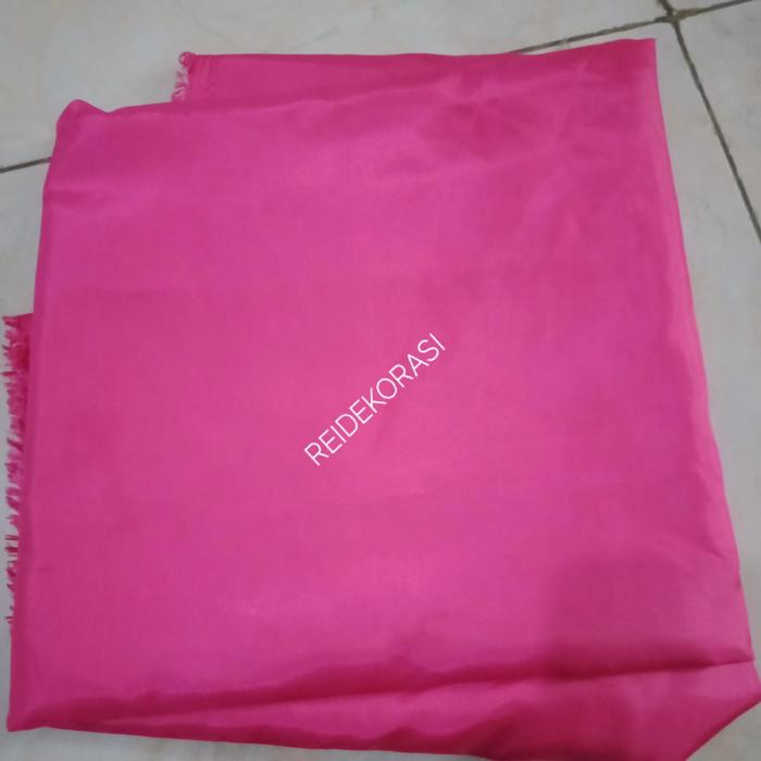 Jual backdrop background DOUBLE LAYER Tinggi 1.5 meter Pesta dekorasi ...