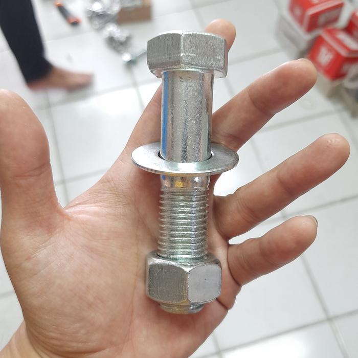 Jual Baut mur Galvanized m22 x 100 BMP m22 x 100 baut mur 22 x 10 grade ...