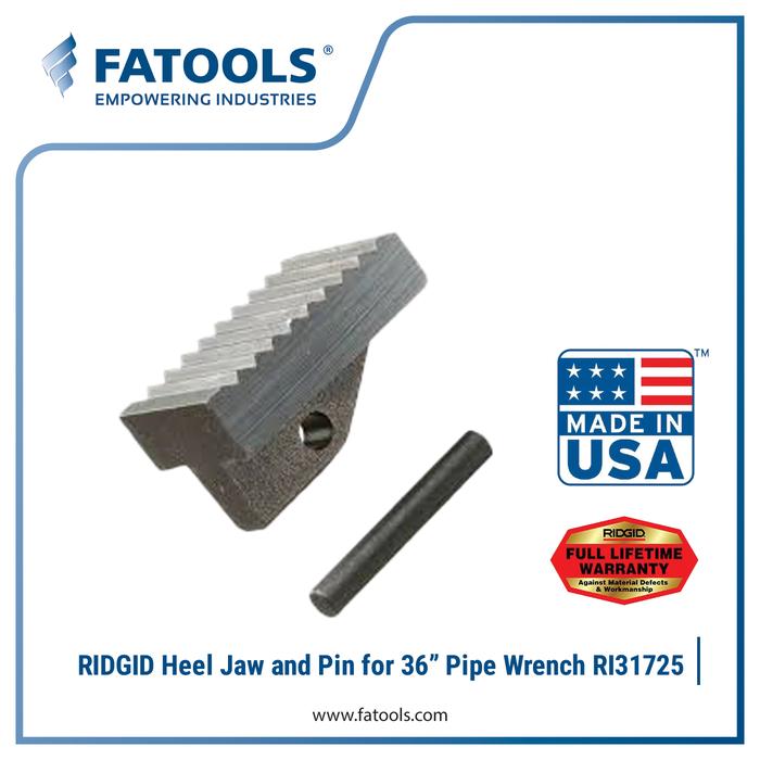Jual RIDGID 31725 Heel Jaw with Pin for 36" Pipe Wrench Kunci Pipa ...