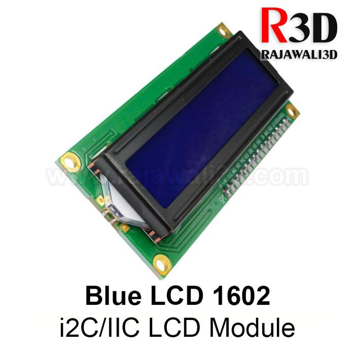 Jual Blue LCD 1602 With I2C/IIC Backlight Lcd Module For Arduino - Kota ...