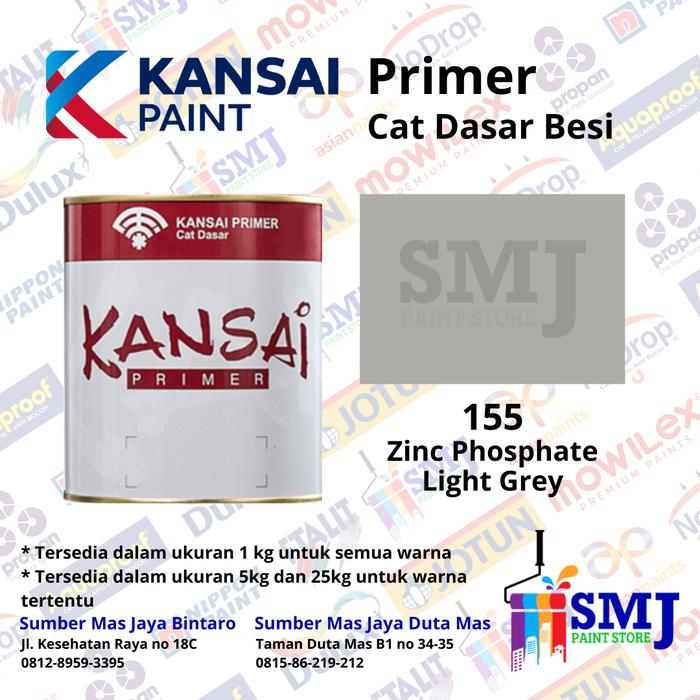 Jual CAT MINYAK MENIE KANSAI FTALIT (PRIMER - CAT DASAR) ZINC CHROMATE ...