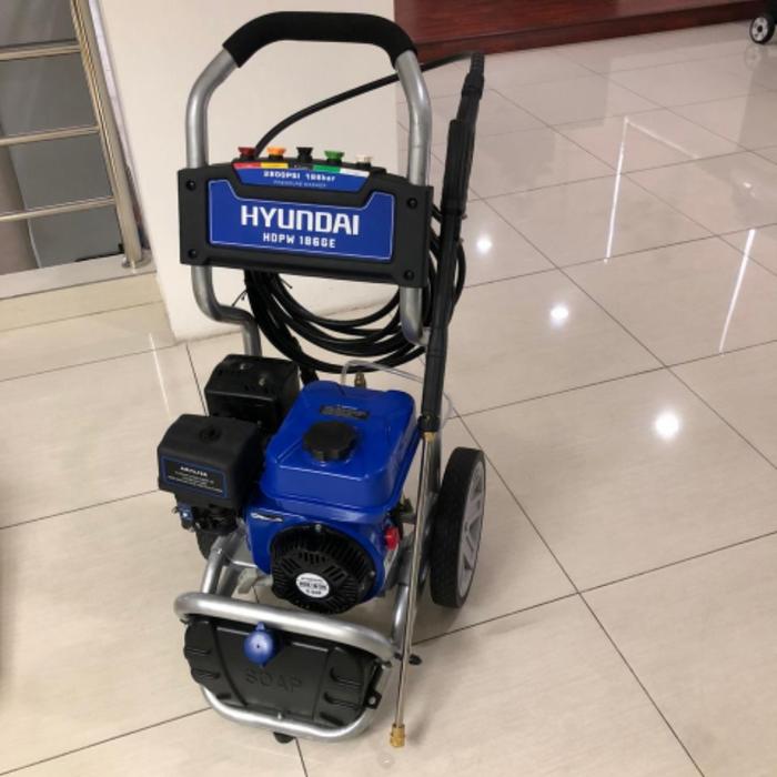 Jual Mesin Jet Cleaner Bensin HYUNDAI HDPW 186 GE High Pressure Cuci ...