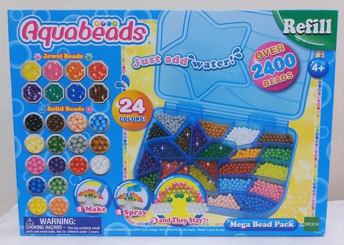 Jual Aquabeads Mega Bead Pack Original Epoch Refill Aqua Beads Di ...