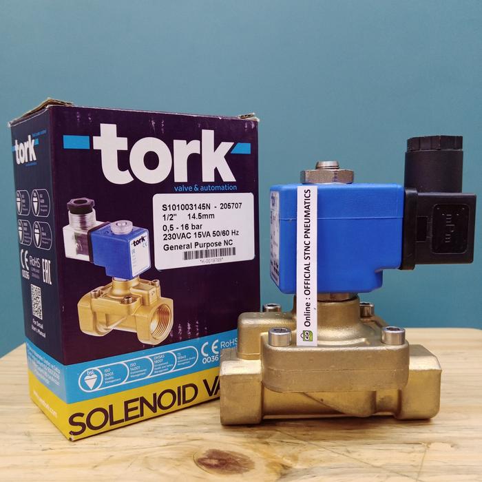 Jual SOLENOID VALVE 1/2 INCH TORK-GP103-230VAC/110VAC/24VDC/12VDC - Jakarta Barat - OFFICIAL ...