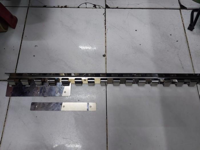 Jual Bracket / Hanger Tirai PVC Curtain Galvanis 1 Meter - Jakarta ...