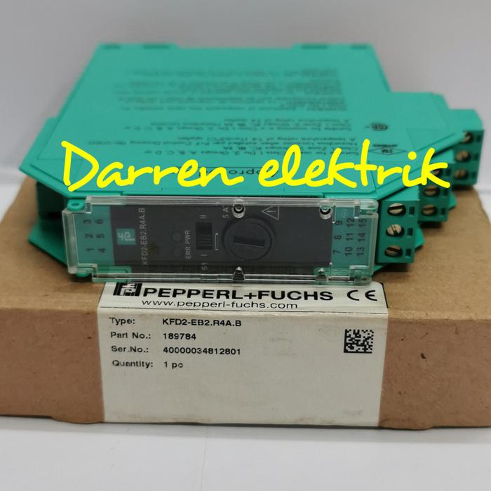 Jual pepperl fuchs redundant power feed module KFD2-EB2-R4A. B ...