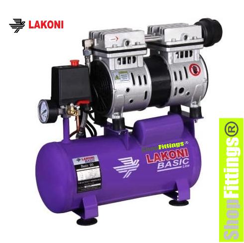 Jual LAKONI Basic 9 S Kompresor Angin 3/4 HP OilLess Silent Air ...