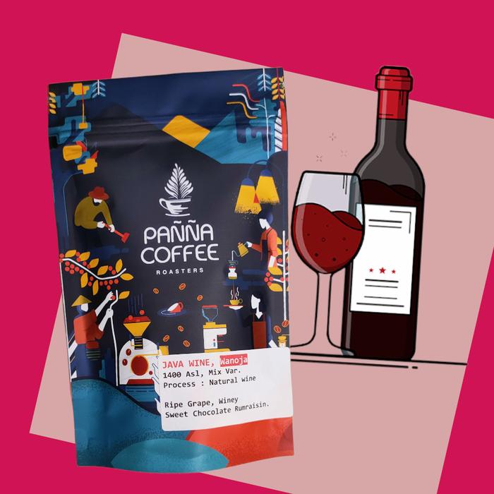 Jual kopi Java wine Wanoja kemasan 100 gr - Kota Semarang - Panna ...