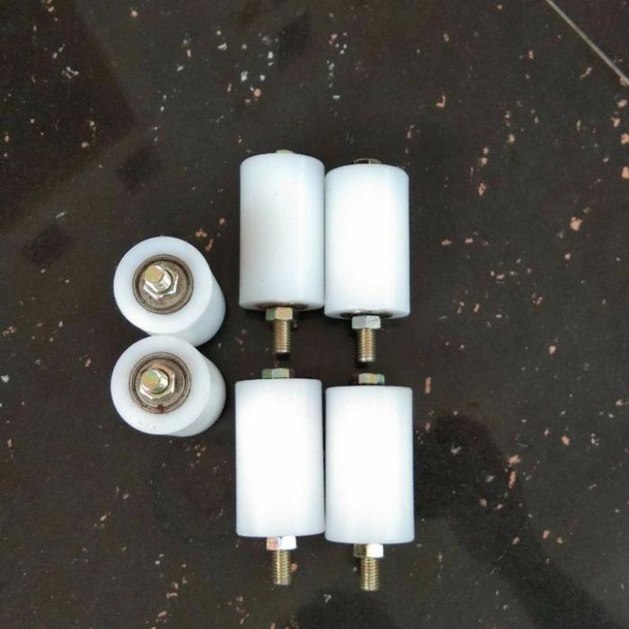 Promo Roda Nilon / Roller Pintu Pagar Stainless Kecil 30 x 45, Besar 37 ...