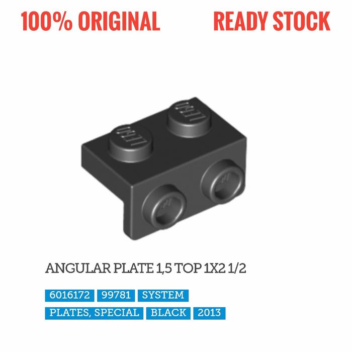 Jual Lego Part 99781 Bracket 1 x 2 - 1 x 2 - Abu-abu muda - Jakarta ...