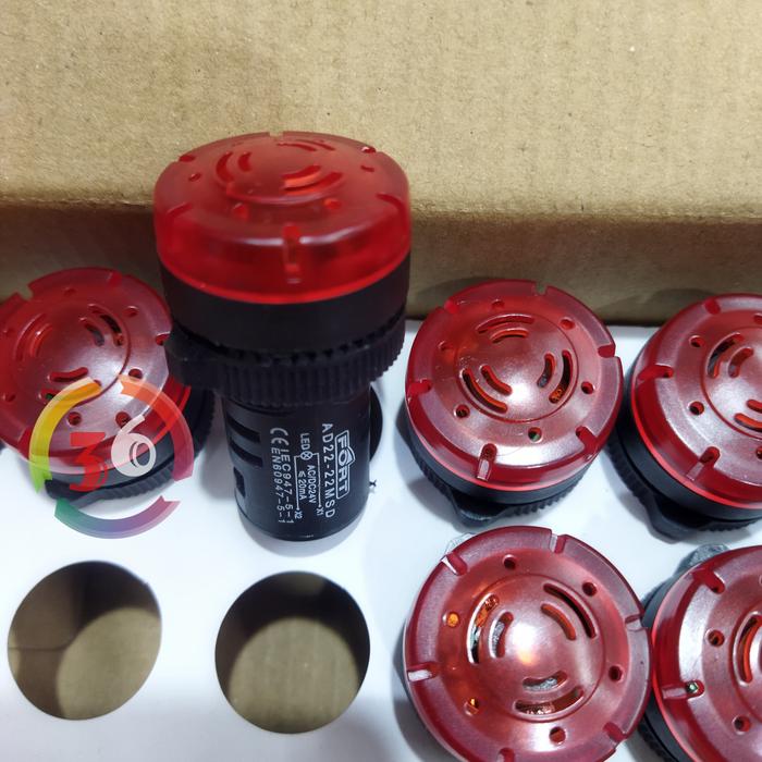 Jual Buzzer with Led 24v 22mm AD22-22MSD Fort - Jakarta Pusat - Online ...