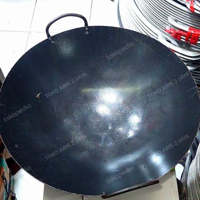 Jual wajan baja tebal | kuali baja hitam tebal 48 cm di Seller Golden ...