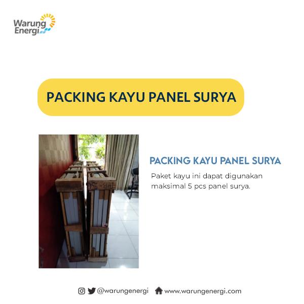 Jual Packing Kayu Panel Surya - Kota Surabaya - Warung Energi | Tokopedia