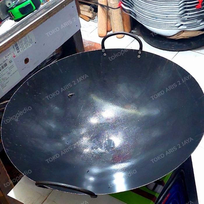 Jual wajan baja tebal | kuali baja hitam tebal 48 cm di Seller Golden ...