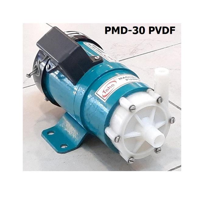 Jual Pompa Kimia PVDF TAHA PMD-30 Magnetic Drive Pump 18 mm 30 LPM ...