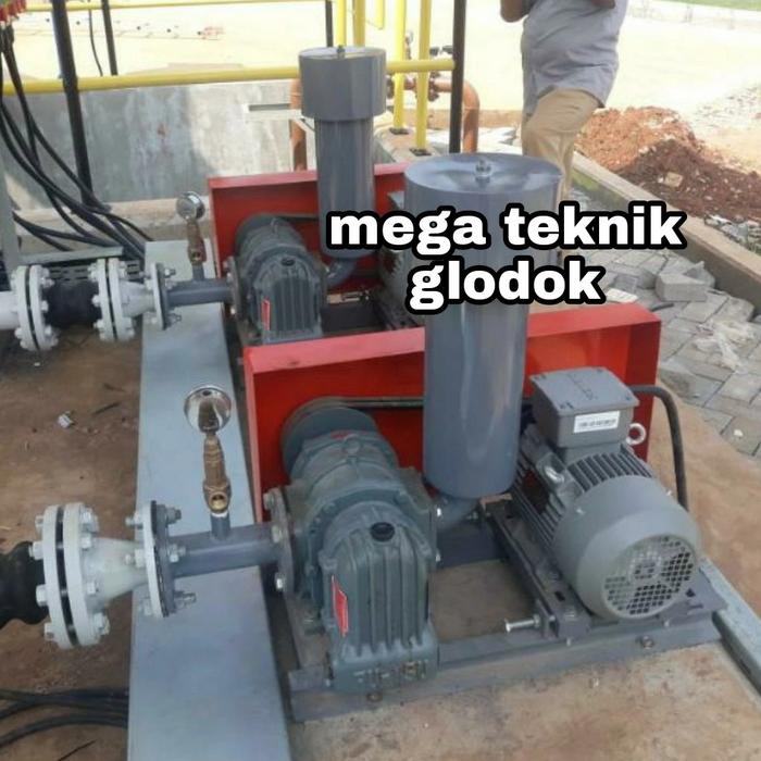 Jual Root Blower Showfou Rlc 65 Comp Motor Taiwan 7,5 hp 5,5kw +Sasis ...