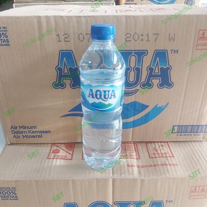 Jual aqua 600 ml 1 dus 24 botol.(only instan courier) - Kota Medan ...