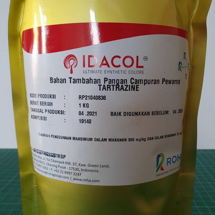 Jual Idacol Pewarna Makanan Bubuk / Powder - 1 kg - Ponceau 4R - Kota ...