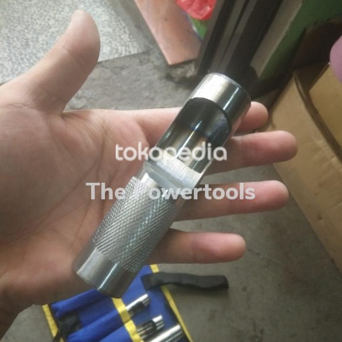 Jual Alat Pembolong Gasket Kulit / Plong Set Hollow Punch Set 15 Pcs ...