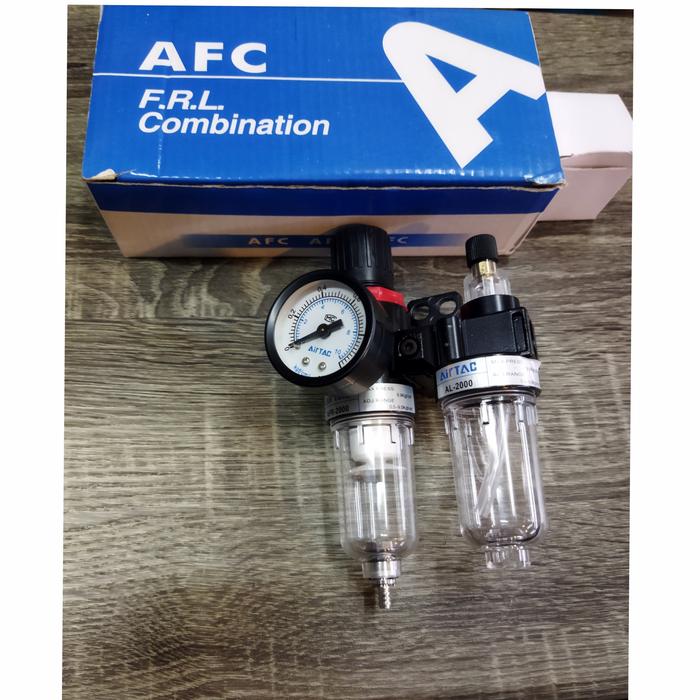 Jual AFC 2000 Airtac Air Filter Regulator Lubricator Connection 1/4" - Jakarta Barat - Pusat ...