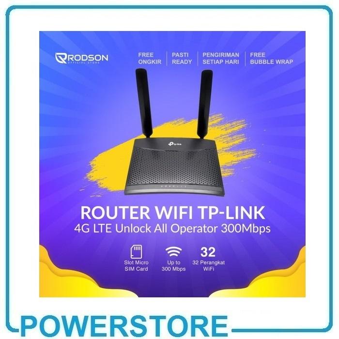 Jual TP LINK TL-MR100 Modem Router Wifi 4G LTE Unlock All Operator ...