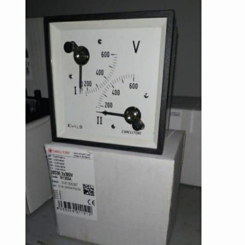 Jual Double Volt Meter Circutor / Double Voltmeter Circutor - Kota Surabaya - Jagoan Listrik ...