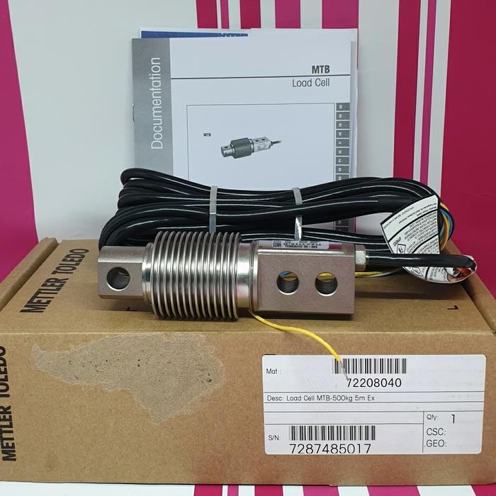 Jual LOAD CELL MTB-500 Kg 5m METTLER-TOLEDO PN 72208040 - Jakarta Barat ...