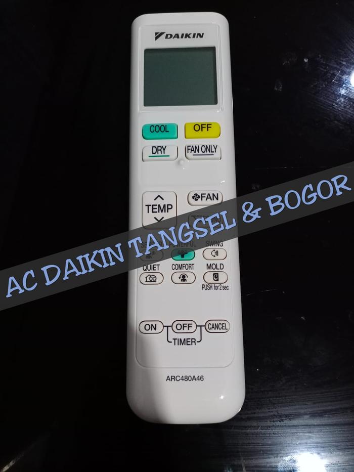 Jual Remote AC Daikin Inverter FTKC50TVM FTKC60TVM ORI - Kota Tangerang ...