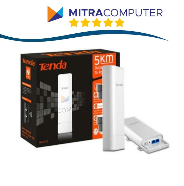 Jual TENDA O3 5km Outdoor Point To Point CPE - TENDA 03 Wireless Router ...