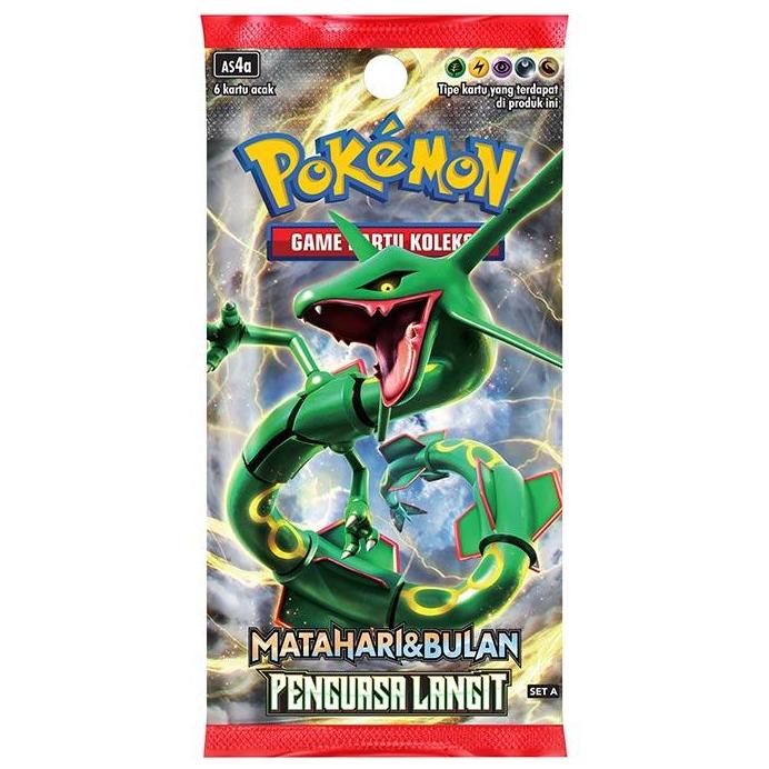 Jual Kartu Pokemon Matahari & Bulan Penguasa Langit SET A AS4a Booster Pack - Jakarta Timur ...