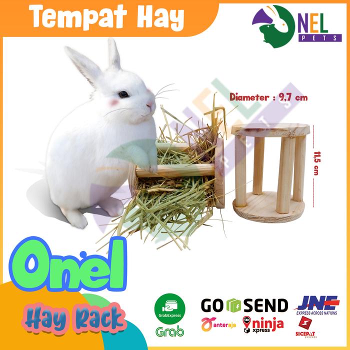 Jual Tempat hay/mainan kelinci/hay rack utk pakan kelinci marmut ...