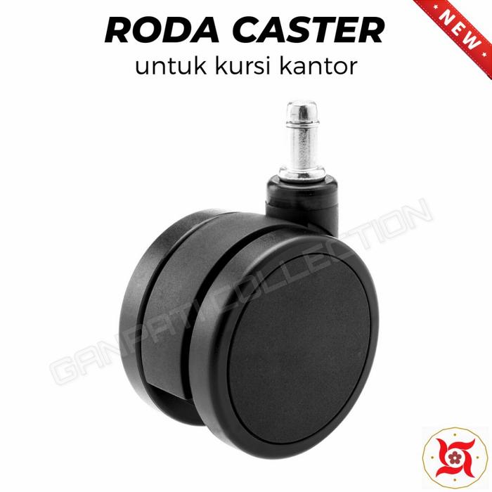 Jual Roda Kursi Kantor / Meja / Rak Tipe Drat (Roda Caster / Roda ...