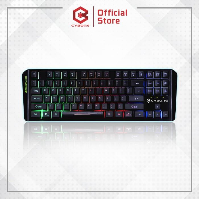 Jual Keyboard Cyborg KG2 - Keyboard Gaming KG2 (Viper) TKL Size ...