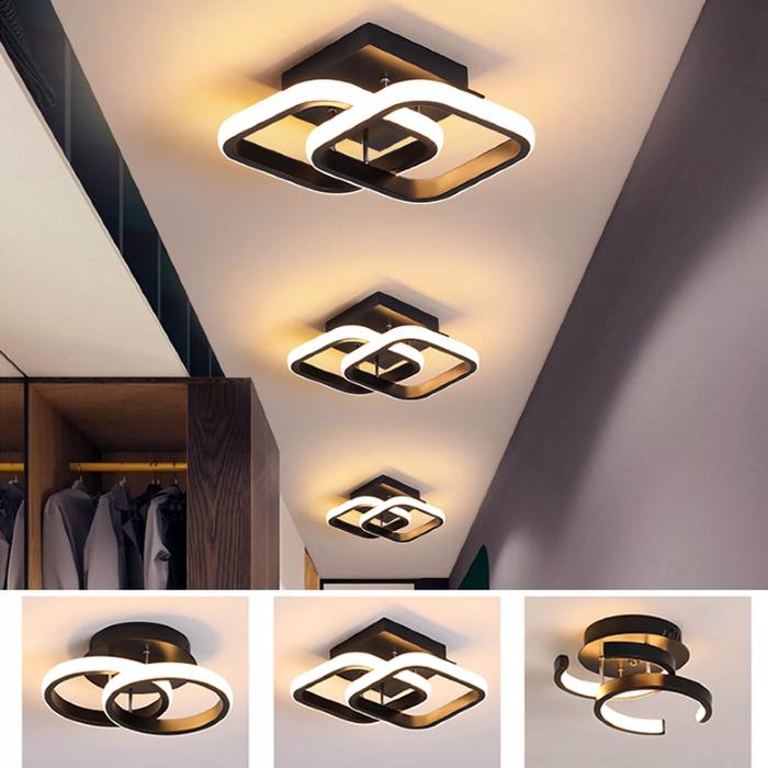 Jual Lampu Plafon Modern LED Lampu Gantung Akrilik Minimalis 3 Model ...