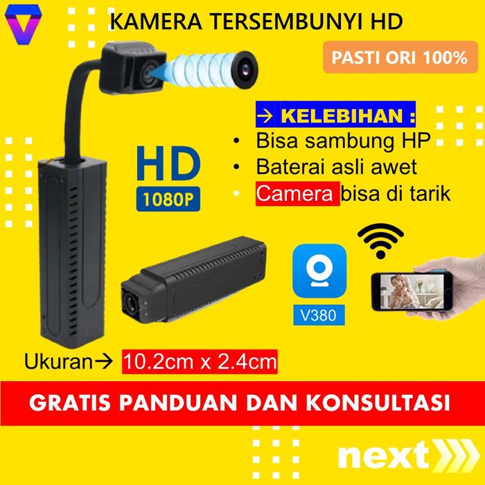 Jual SPY CAMERA WIFI BATERAI KAMERA MINI PENGINTAI TERSEMBUNYI CCTV ...