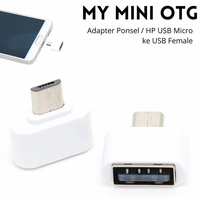 Jual MINI OTG HP KONEKTOR ADAPTER USB TYPE C / MICRO KE USB FEMALE ...