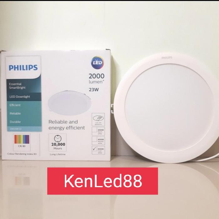 Jual Lampu Led PHILIPS DN020B 23W/23Watt GEN 3 Downlight Panel Inbow ...