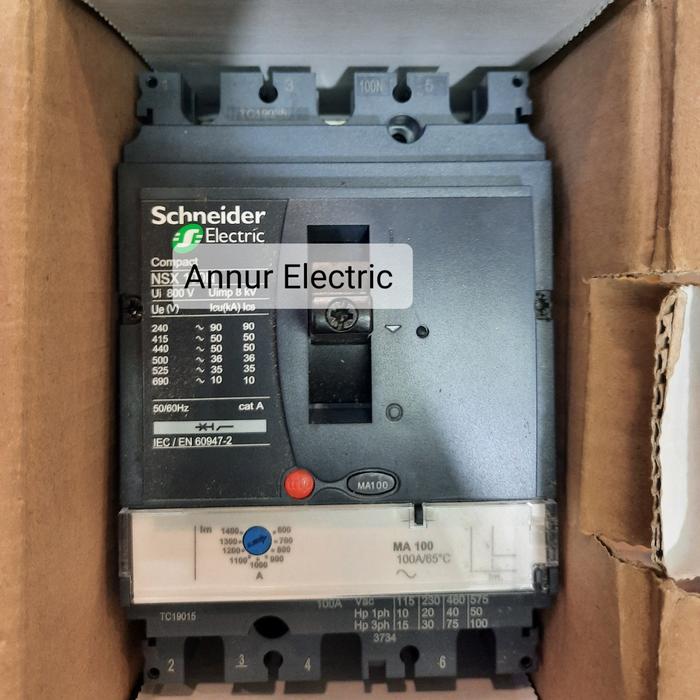 Jual Schneider Mccb Nsx160f MA 3p 150A LV430830 - Jakarta Pusat - ANNUR ...