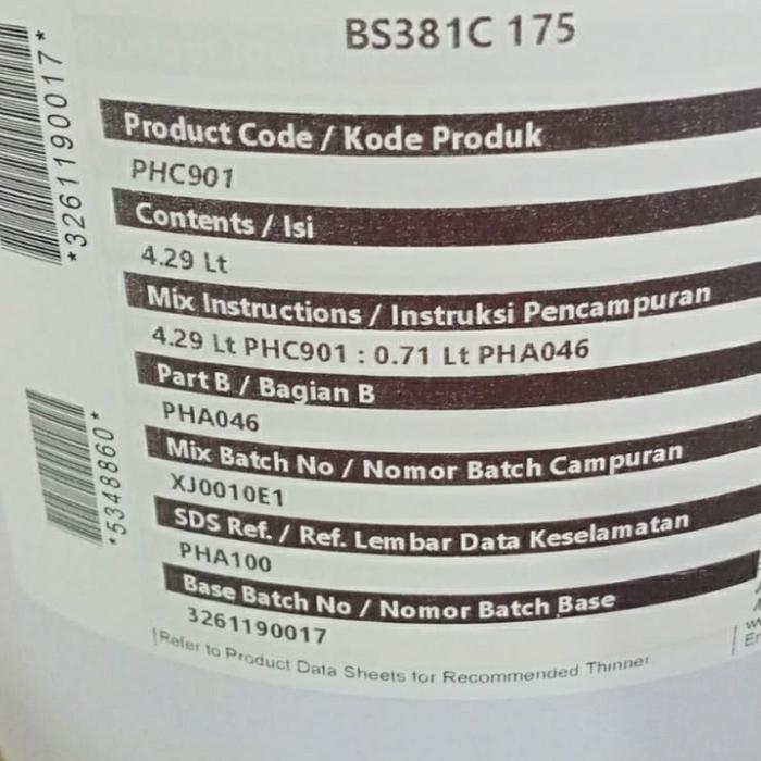 Jual International Paint - Interthane 990 BS381C 175 (Light French Blue ...