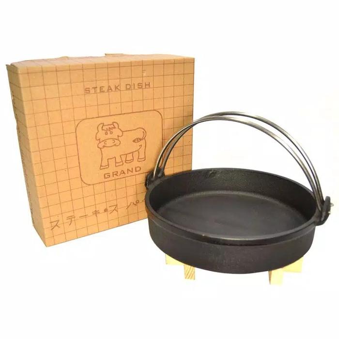 Jual panci sukiyaki pan nabe japan - cooking pot cast iron kangkung ...