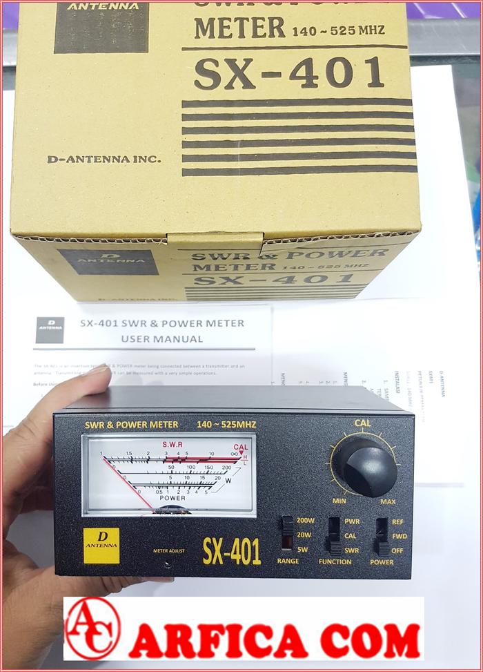 Jual POWER METER SWR SX401 SX 401 D'ANTENA SWR & POWER METER SX-401 ...