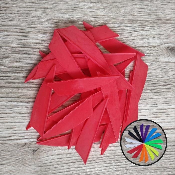 Jual VANES PELTATE 2.5 INCH - VANES KARET - VANE RUBBER - ARROW WING ...