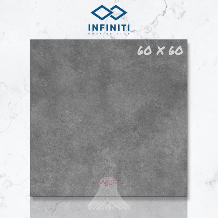 Jual Granit Tile INFINITI - Cemento Series 60x60cm - Dark Grey ...